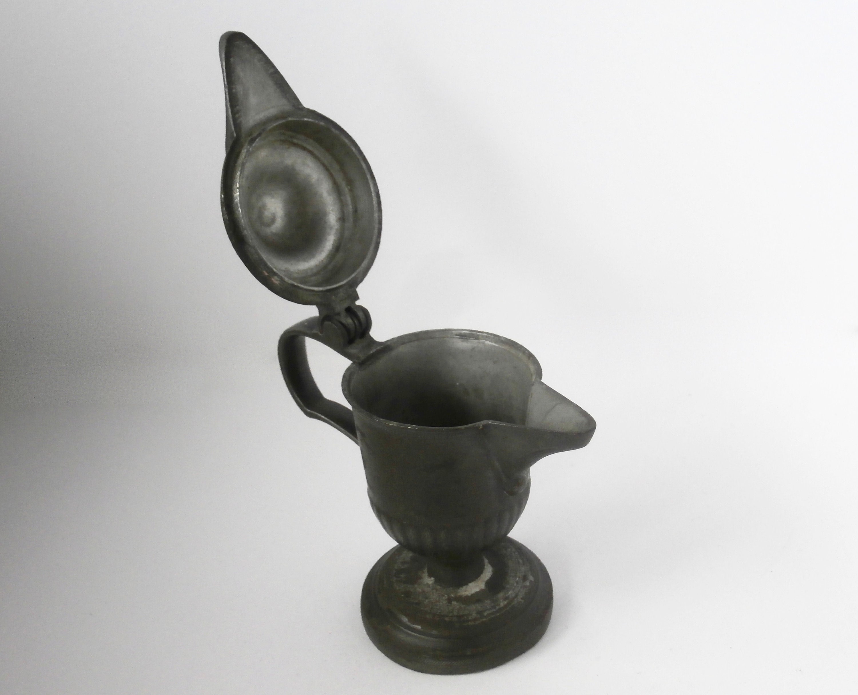 Vintage Pewter Jug Rustic Home Decor Pewter Ornament - Etsy