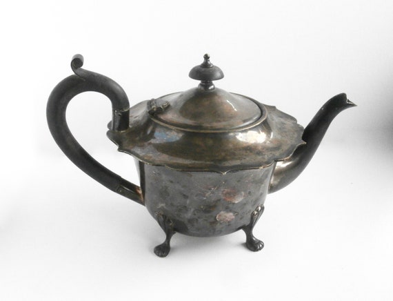 Silver Plated EPNS Vintage Teapot Made in England by PLATO - Etsy