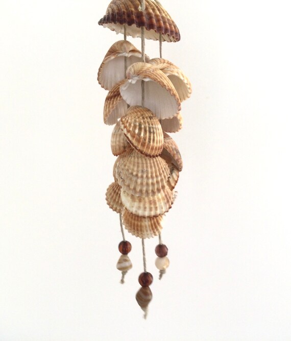 Shell Decor Short Wind Chime Decorative Hanging Shell | Etsy