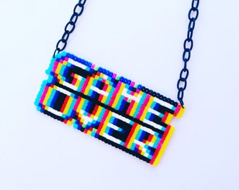 Hama bead jewelry | Etsy