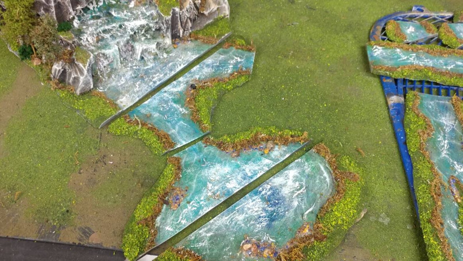 The ORIGINAL MODULAR Deluxe Waterfall and River Set 23pc.s in - Etsy