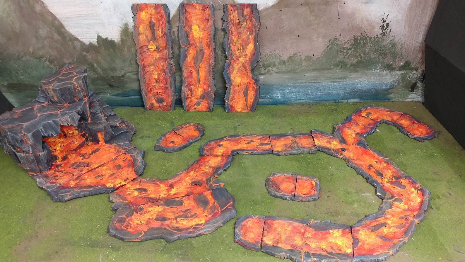 The ORIGINAL MODULAR Deluxe Waterfall and River Set 23pc.s in - Etsy