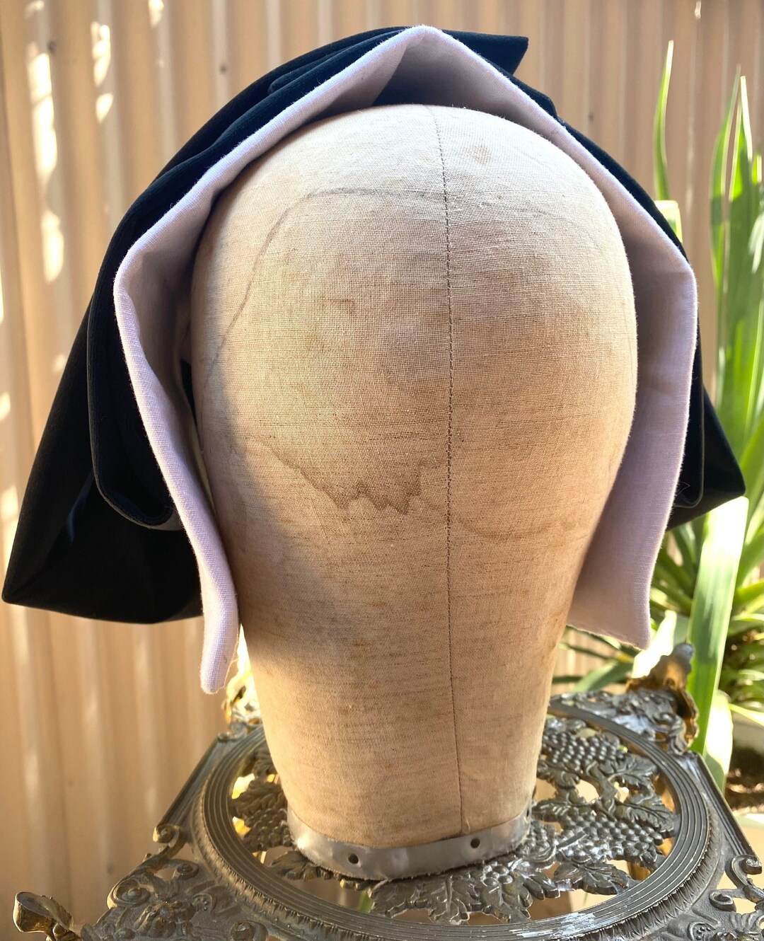 Plain Jane Handmade Gable/english Hood - Tudor Costume Headpiece - Etsy