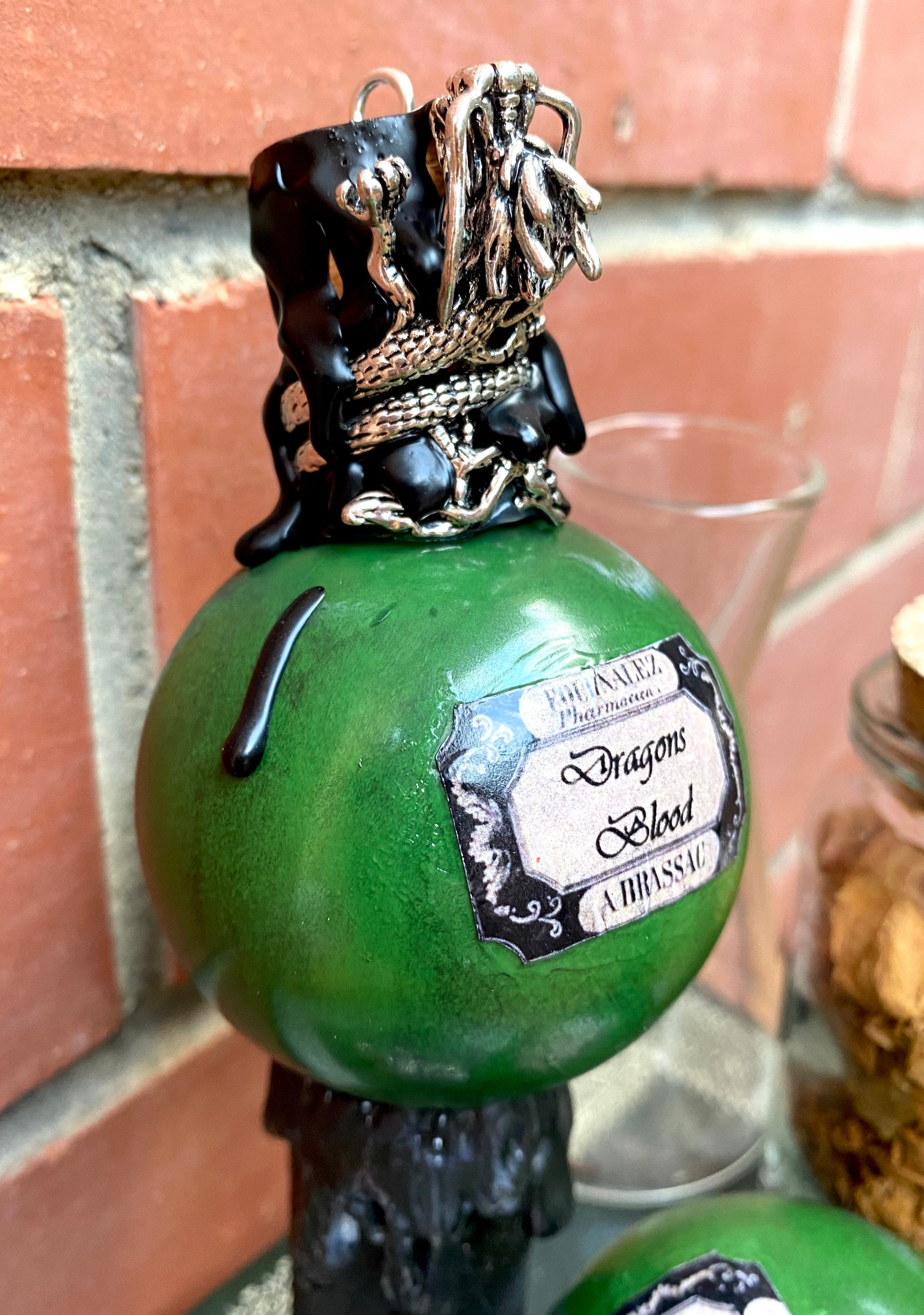 LIMITED EDITION Chinese Dragons Blood Potion Bottle - Etsy UK