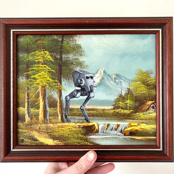Thrift Store Painting - Etsy