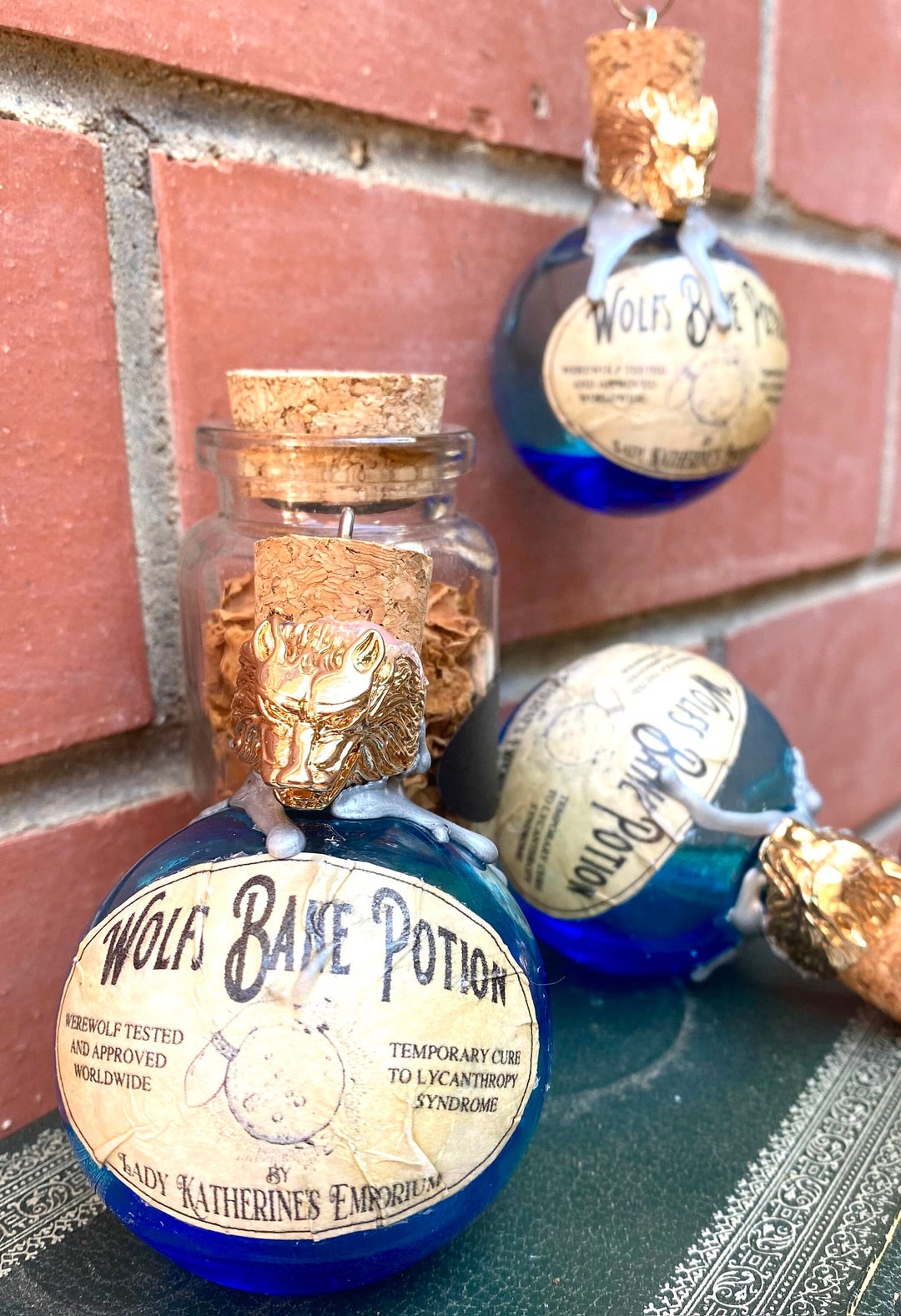 Werewolf Cure Potion Bauble - Etsy