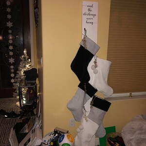 Vertical Stocking Holder 6ft, Stockings Were Hung, Stocking Holder ...