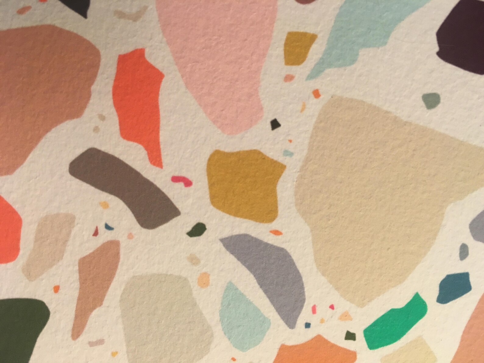 Set of 3 6x4 Terrazzo Prints. Quality Wall Art. Abstract - Etsy
