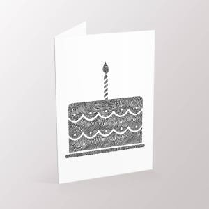 Birthday Cake Birthday Card Greeting Card 6x4 Size - Etsy UK