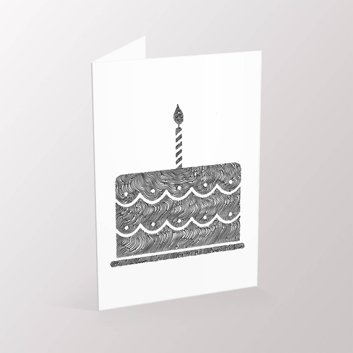 Birthday Cake Birthday Card Greeting Card 6x4 Size - Etsy UK