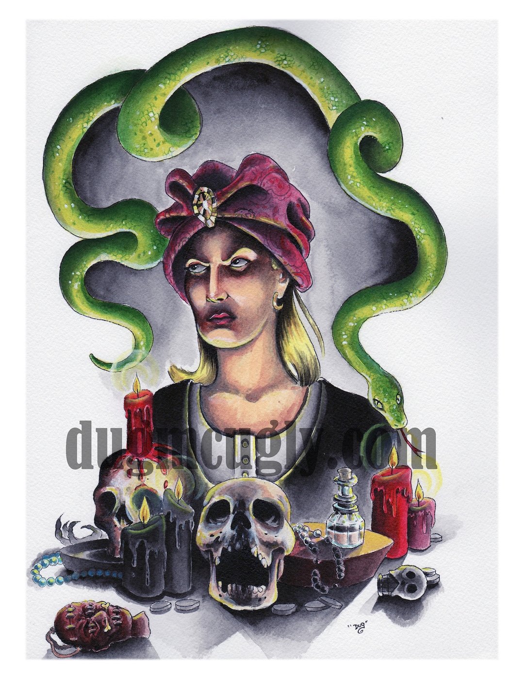 Voodoo Mama Juju Angela Martin the Office - Etsy.de