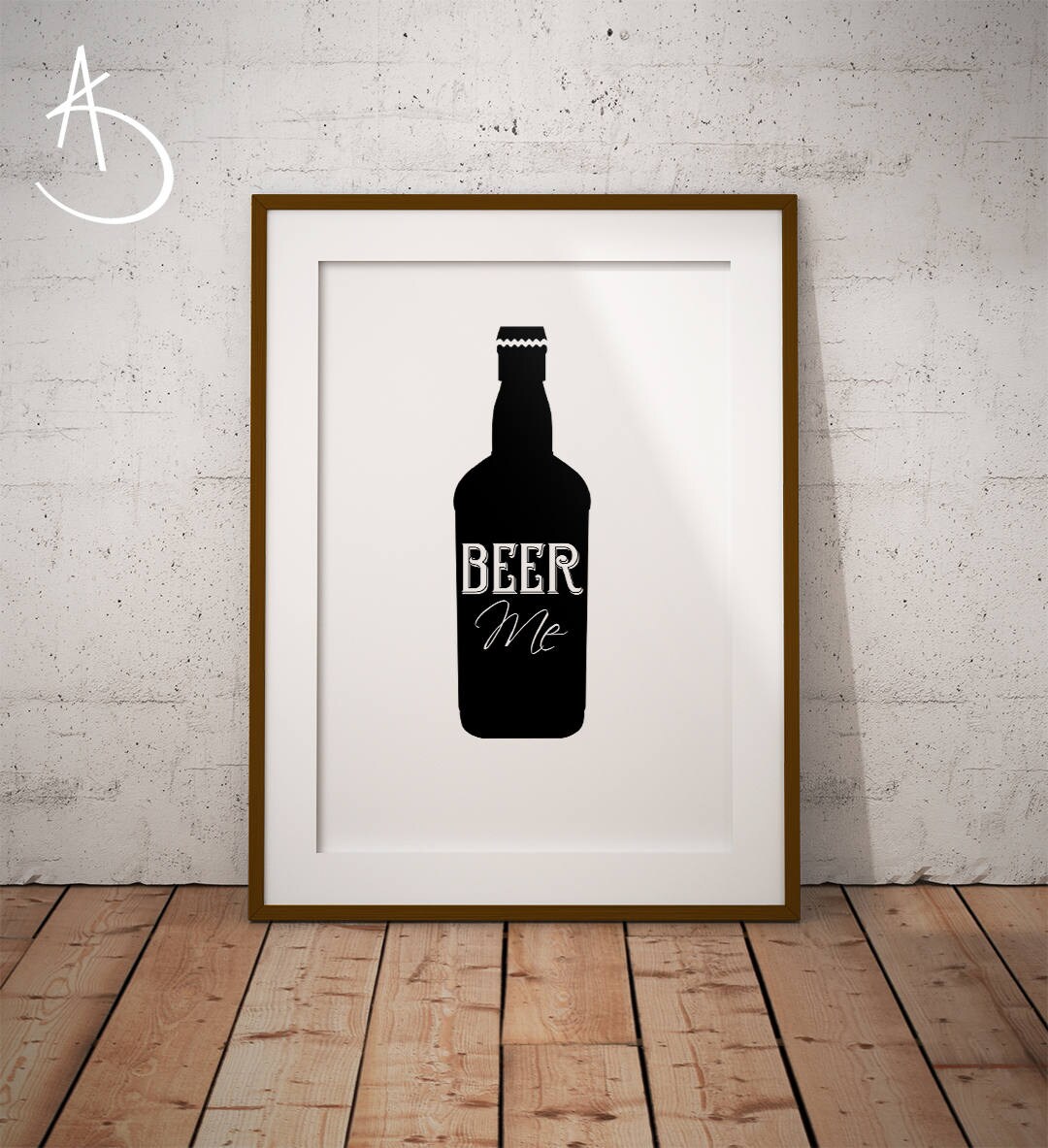 BEER ME PRINT, Instant Download, Beer Bottle Wall Decor, Beer Print ...