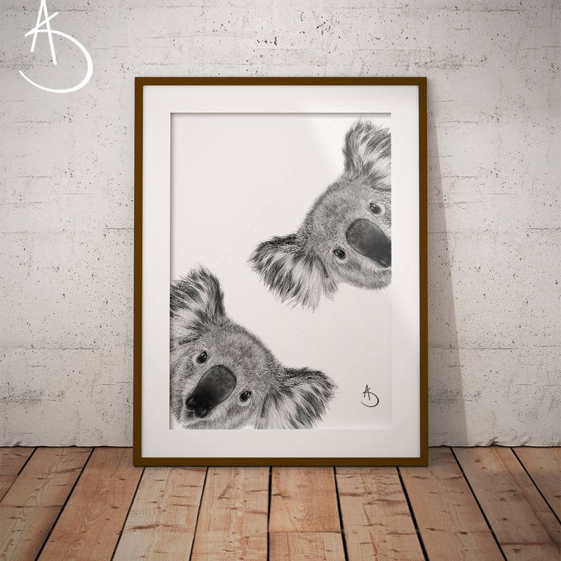 Koala Print - Etsy Australia