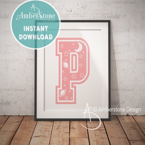 Letter P Print - Etsy