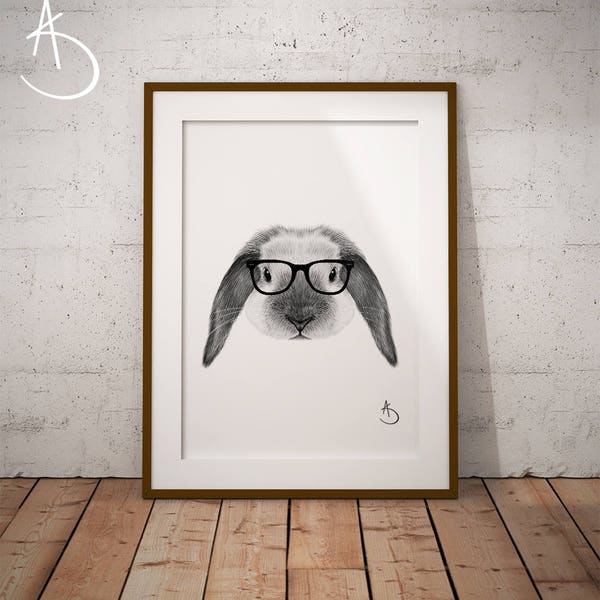 Hipster Poster - Etsy