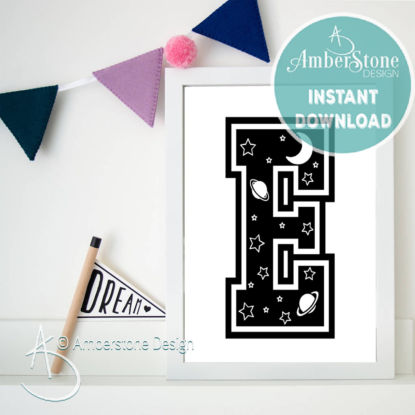 Pink Letter E LETTER E Print Letter E Pink Nursery Girls - Etsy