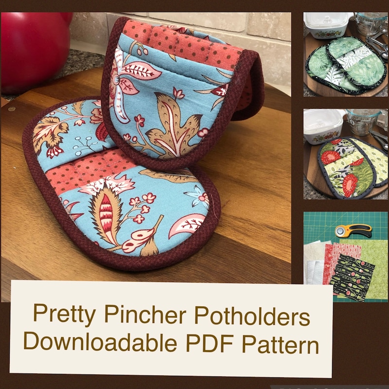 Pumpkin Potholders Patterns - Etsy