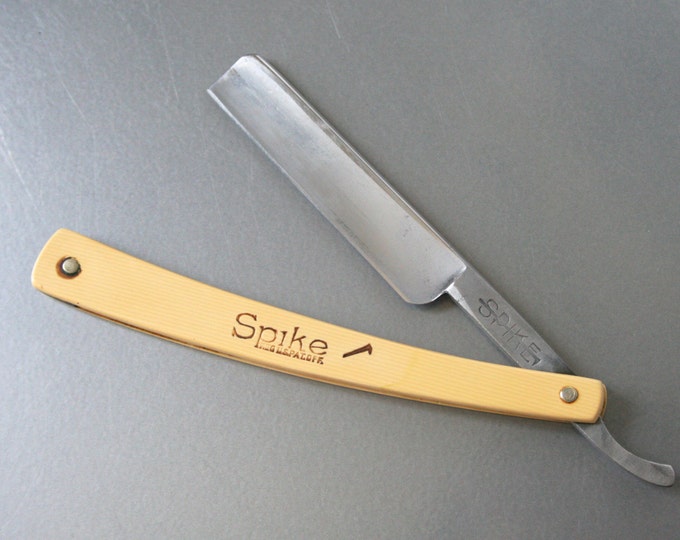 Antique Spike Straight Razor / Union Cutlery Co., Olean, NY / Circa ...