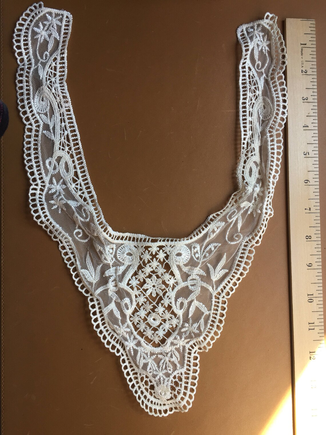 Lot of 10 Lace Insert Ecru Lace Patch Net Lace with | Etsy