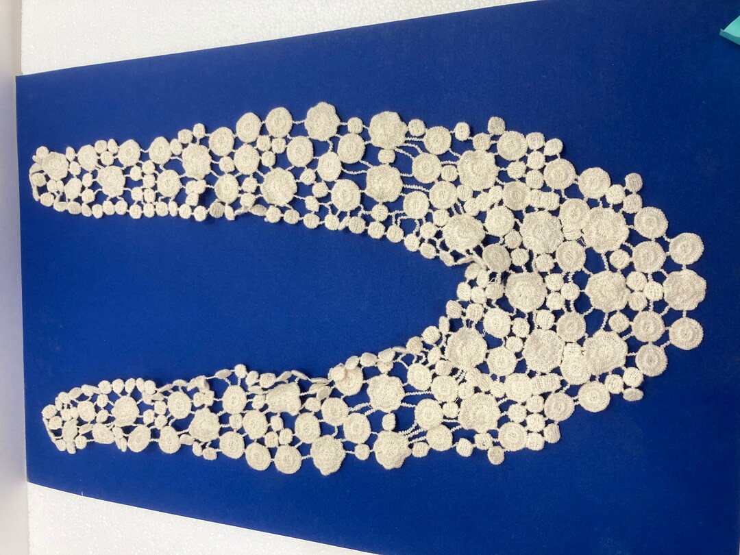 Lot of 10 Lace Insert, Cotton Ecru Lace Patch, Cotton Lace Clothing ...
