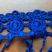 5 Yard Lot, 4 Lace Trim, Royal Blue Lace Trim, 1 Straight Edge, 1 ...