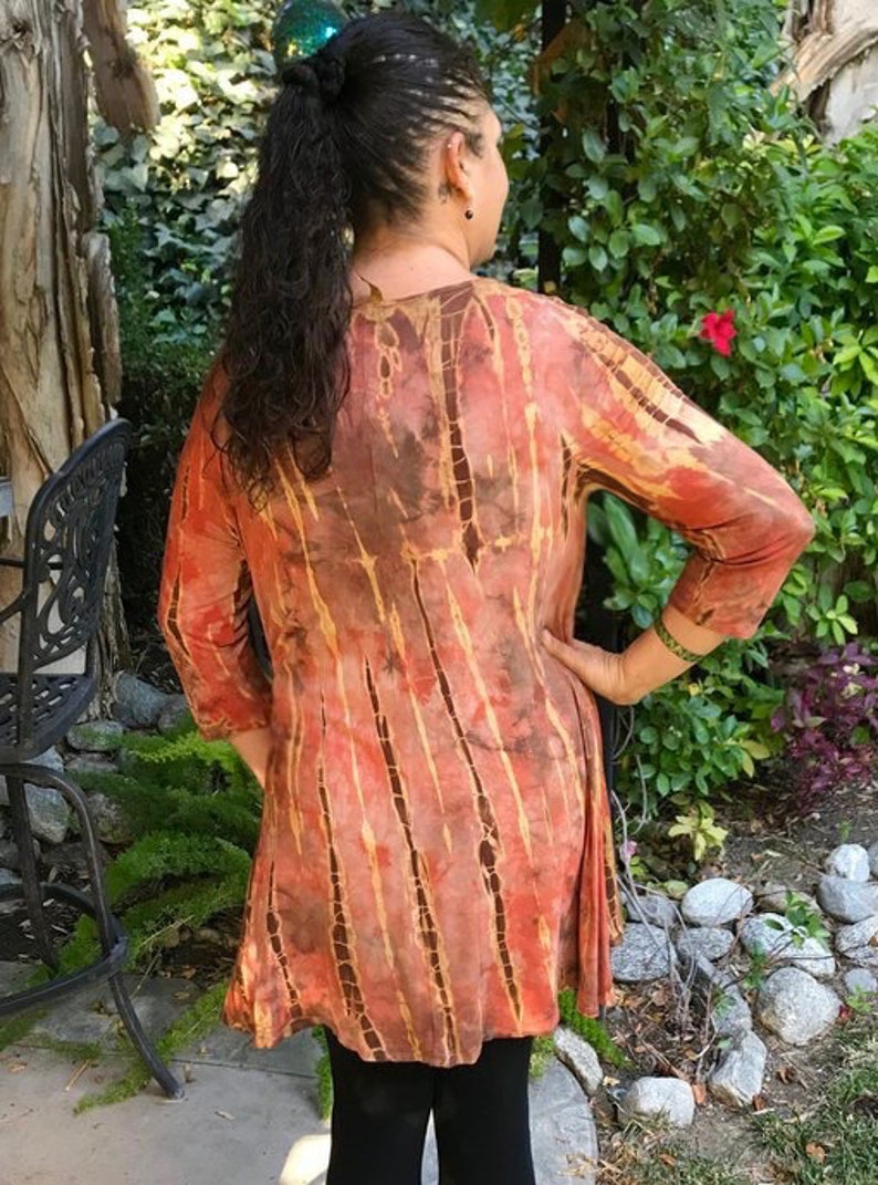 Plus Tunic Dress Pockets Womens Plus Tops Plus Hippie - Etsy