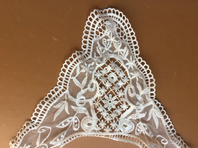 Lot of 10 Lace Insert Ecru Lace Patch Net Lace with | Etsy