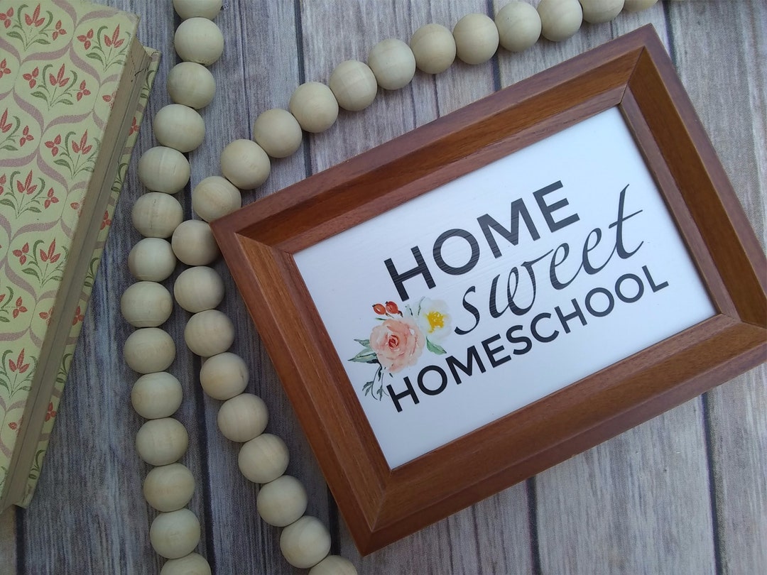 Home Sweet Homeschool, Homeschool Print, Homeschool Artwork, Homeschool ...