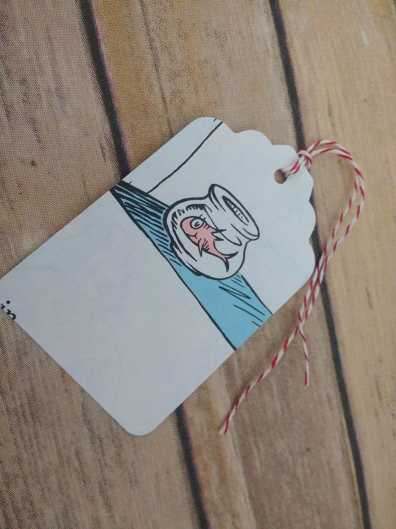 Children's Book Tags 30 Tags Book Page Gift Tags - Etsy