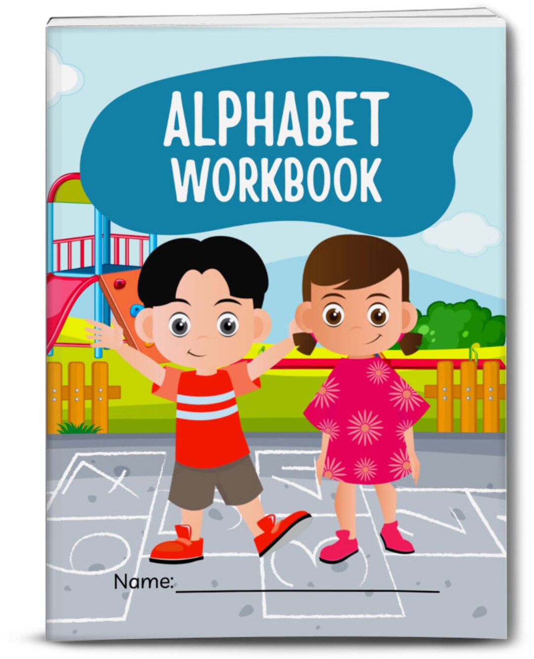 Alphabet Workbook, Homeschool, Kindergarten, Preschool, Phonics ...