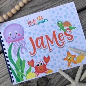 James Little Fishes Inductive Bible Study Bible Study for - Etsy