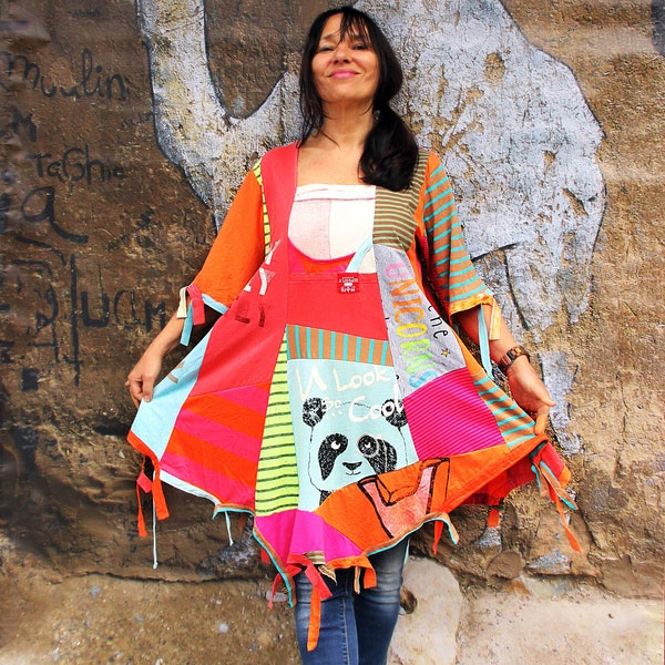 Patchwork Tunic - Etsy