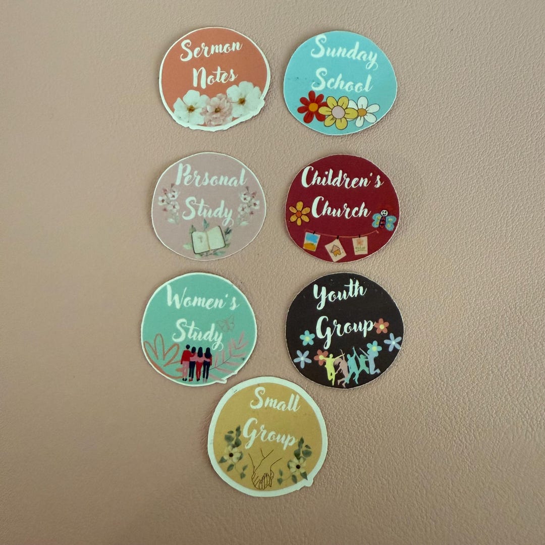 Bible Study Tiny Stickers | Decal | Bible| Waterproof | Stickers for ...