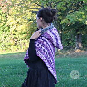 Crochet Shells Poncho Pattern: 4 Sizes + Tutorial (PDF ENGLISH Download ...