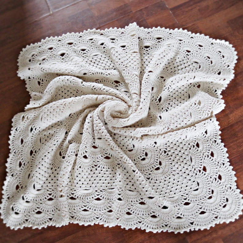 Grandma's German Shells Blanket Pattern / PDF Instant - Etsy
