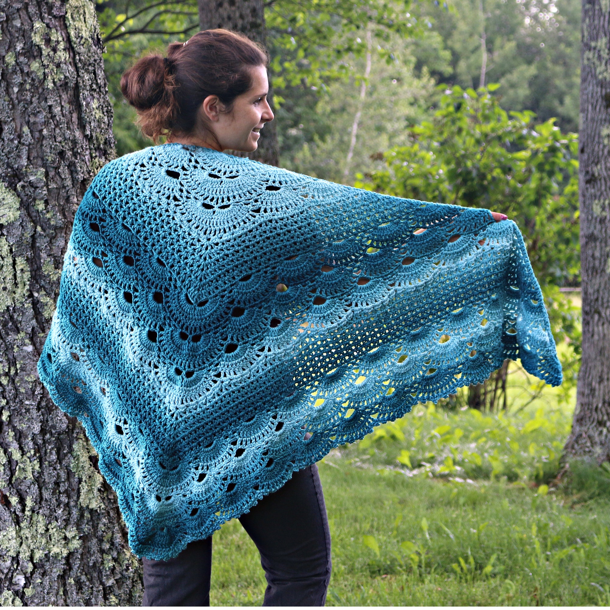 Victoria's German Shells Shawl Pattern / PDF Instant | Etsy