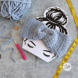 Crochet Charisma Ear Warmer Pattern: Bulky Yarn Headband (PDF ENGLISH ...