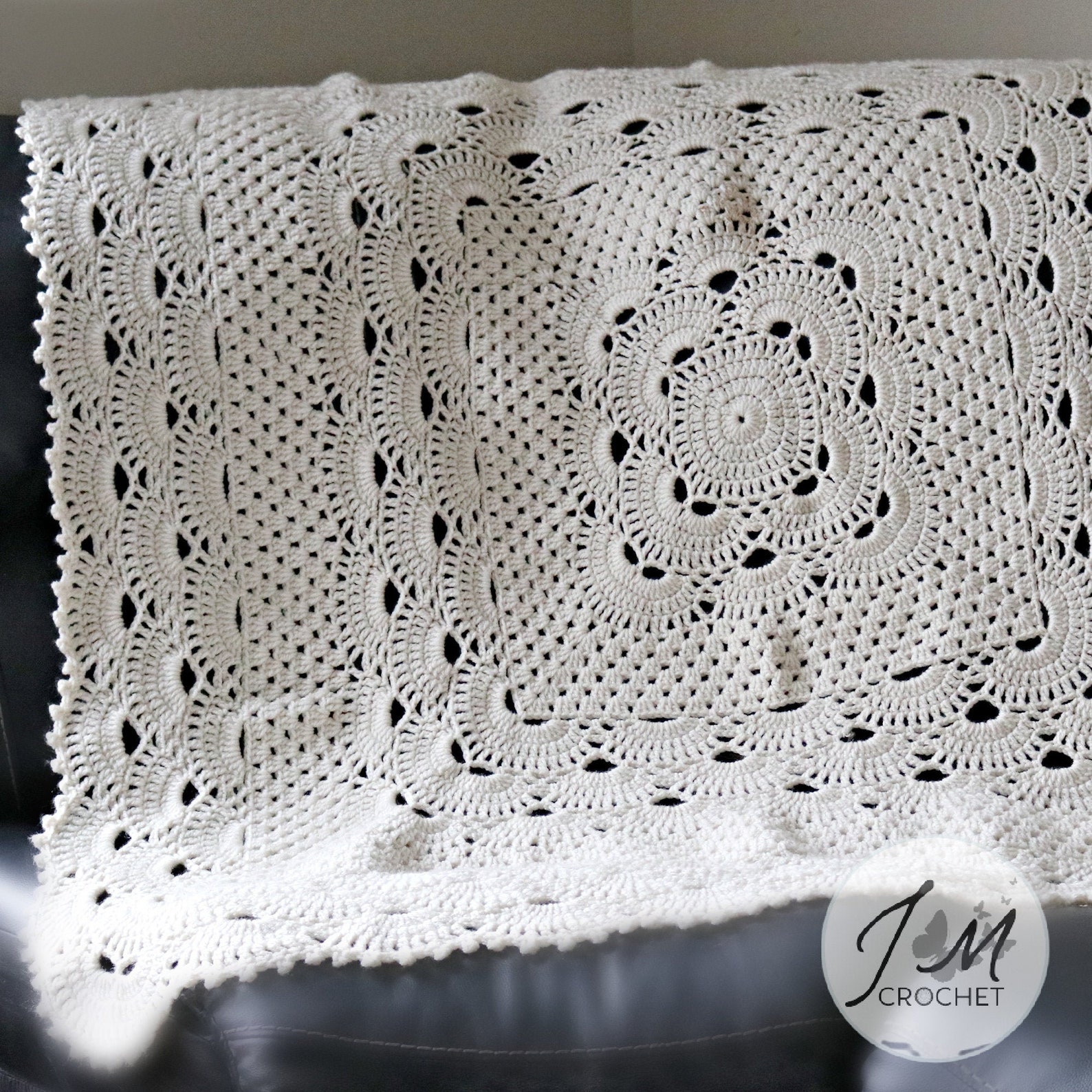 Grandma's German Shells Blanket Pattern / PDF Instant Download ...