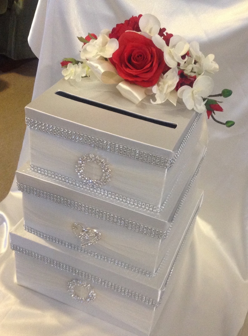 Wedding card box elegant card box card box | Etsy