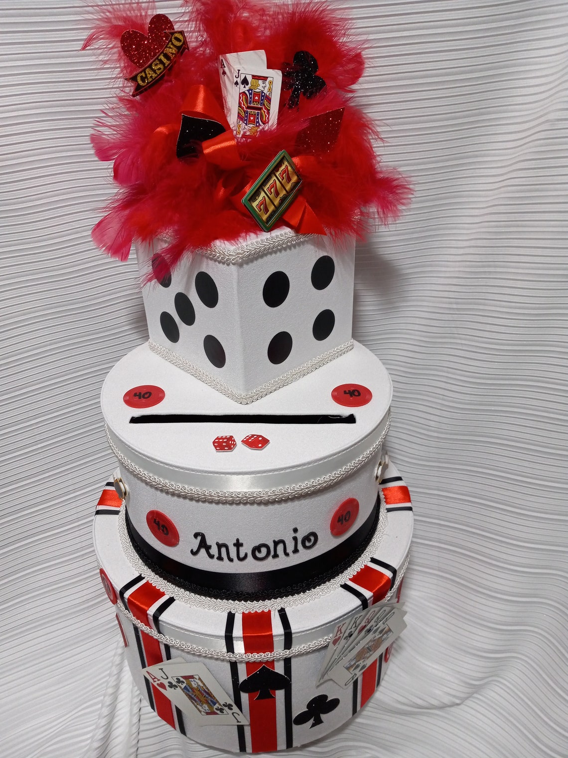 Birthday Card Box Casino Card Box Card Box Money Holder - Etsy