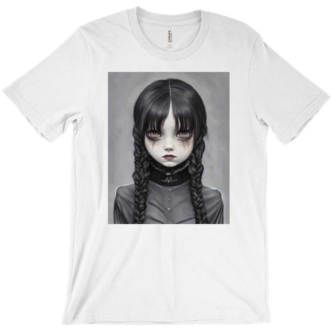 Wednesday in Goth - Beautiful Graphic Tee, Perfect Gift, Bella Canvas ...
