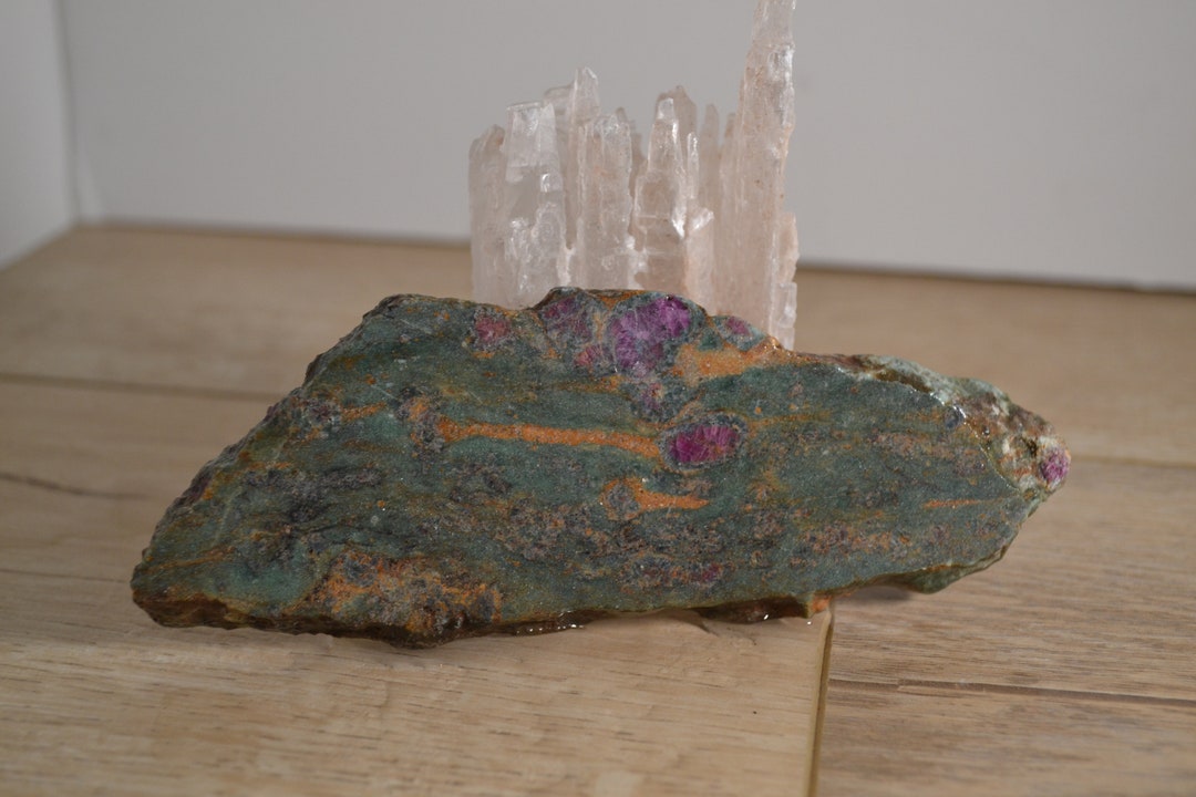 Ruby in Zoisite Slab - Etsy