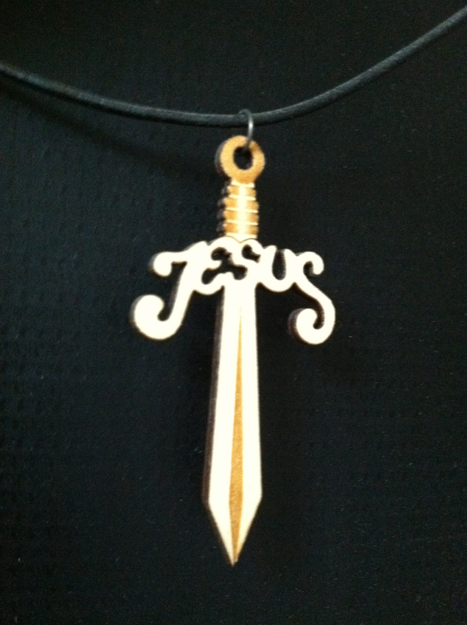 Jesus Sword Cross Necklace FREE SHIPPING 2 for 25 - Etsy