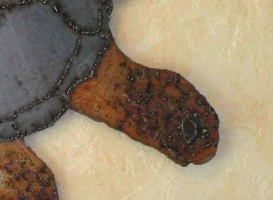 Sea Turtle 1 Sheet Metal Wall Art - Etsy