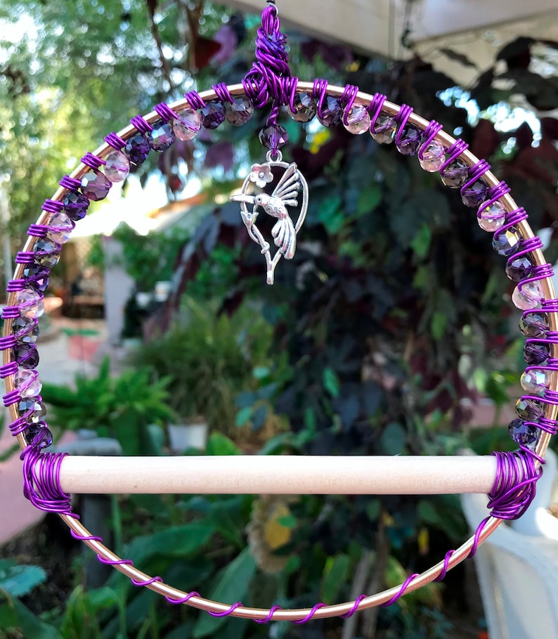 Hummingbird Swing Outdoor Bird Swing Hummingbird Perch | Etsy