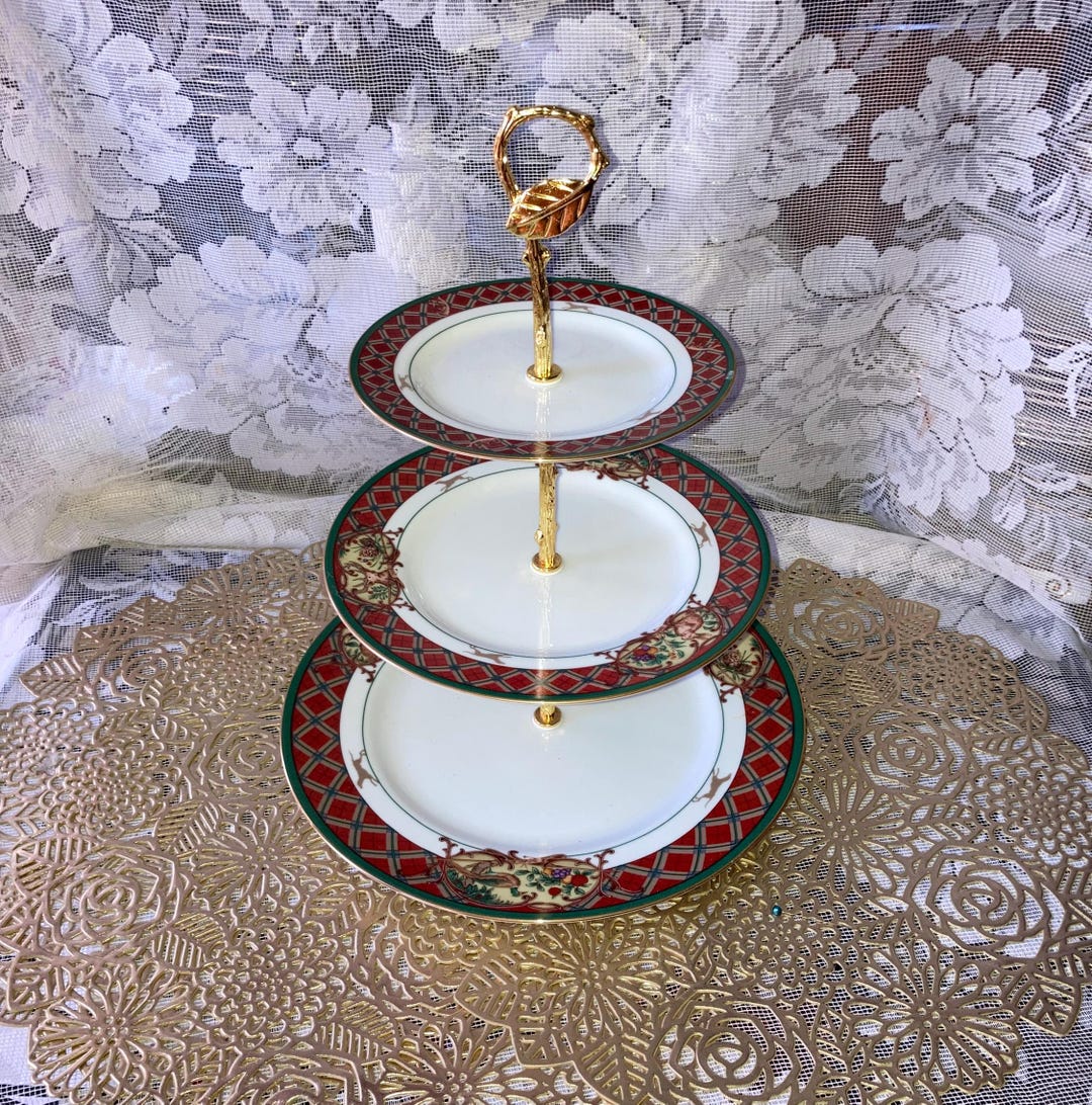 Cake Stand, Tiered Cake Stand, Cupcake Server, China Cake Stand ...