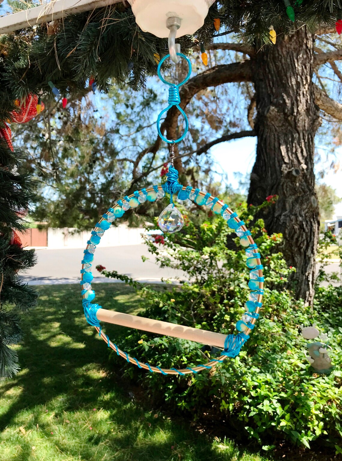 Hummingbird Swing Small Bird Swing Hummingbird Perch - Etsy