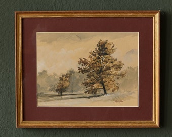 Ash Tree Painting - Etsy