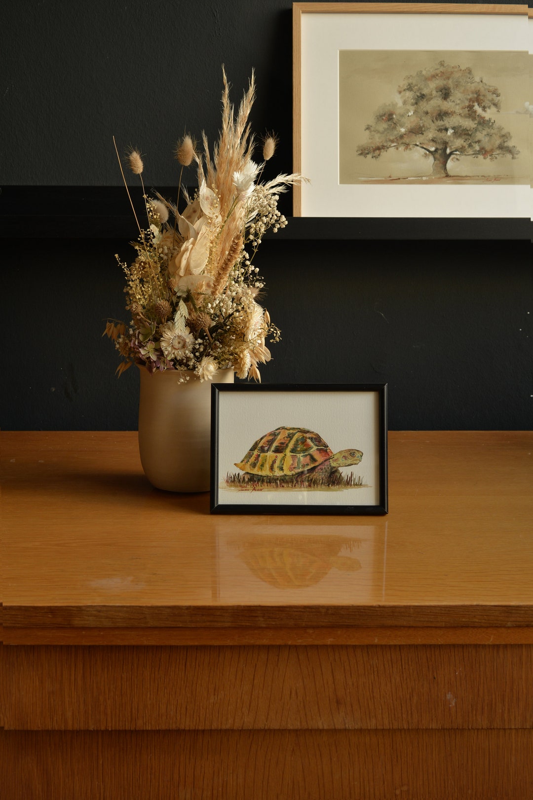 PRINT -desert Tortoise, Tortoise Print, Tortoise Turtle -tortoise Art ...