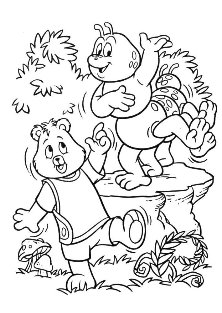 PDF 1986 Teddy Ruxpin Color Book Pages Full Book World of | Etsy